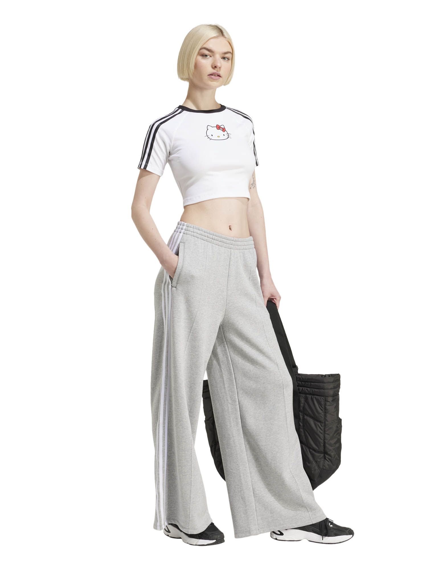 Remera Adidas Originals Hello Kitty 3 Stripes Baby